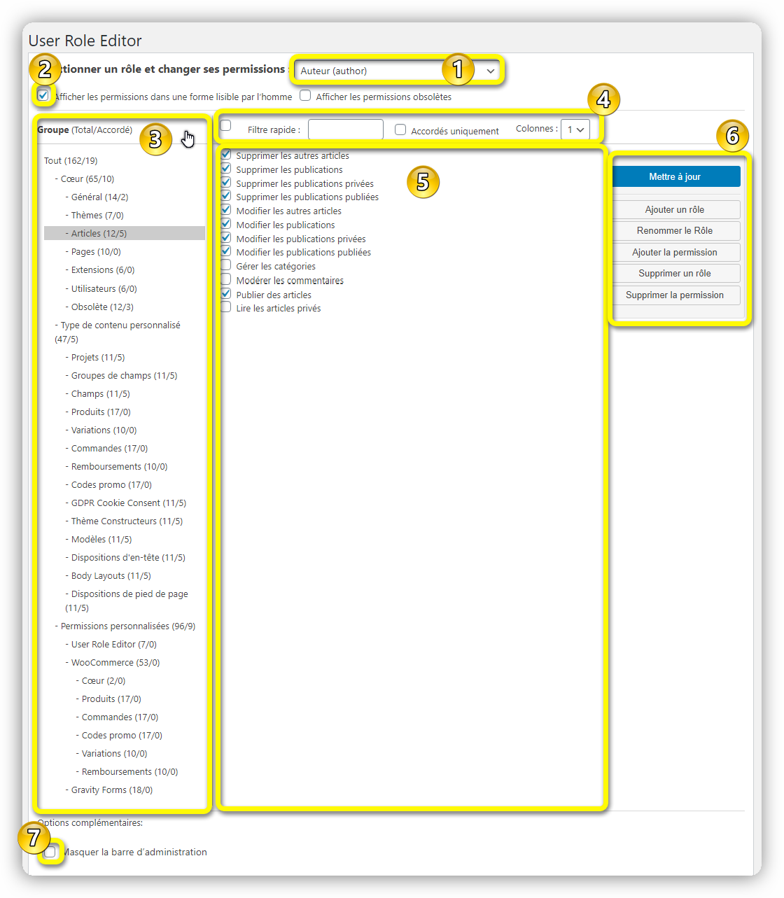 Gérez vos rôles utilisateurs dans WordPress avec User Role Editor ...