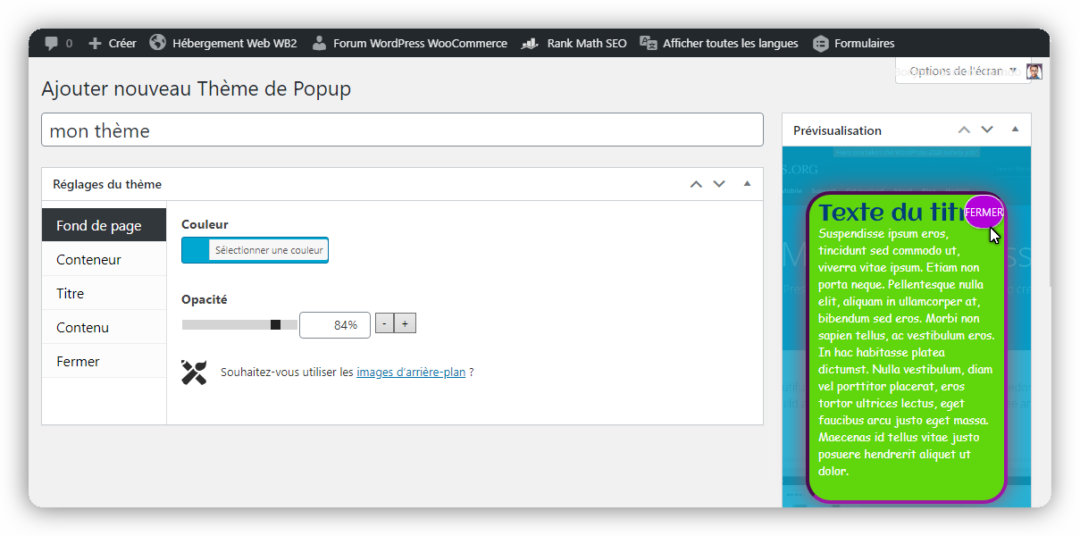 Comment créer des popups dans WordPress avec Popup Maker | WooFrance ...