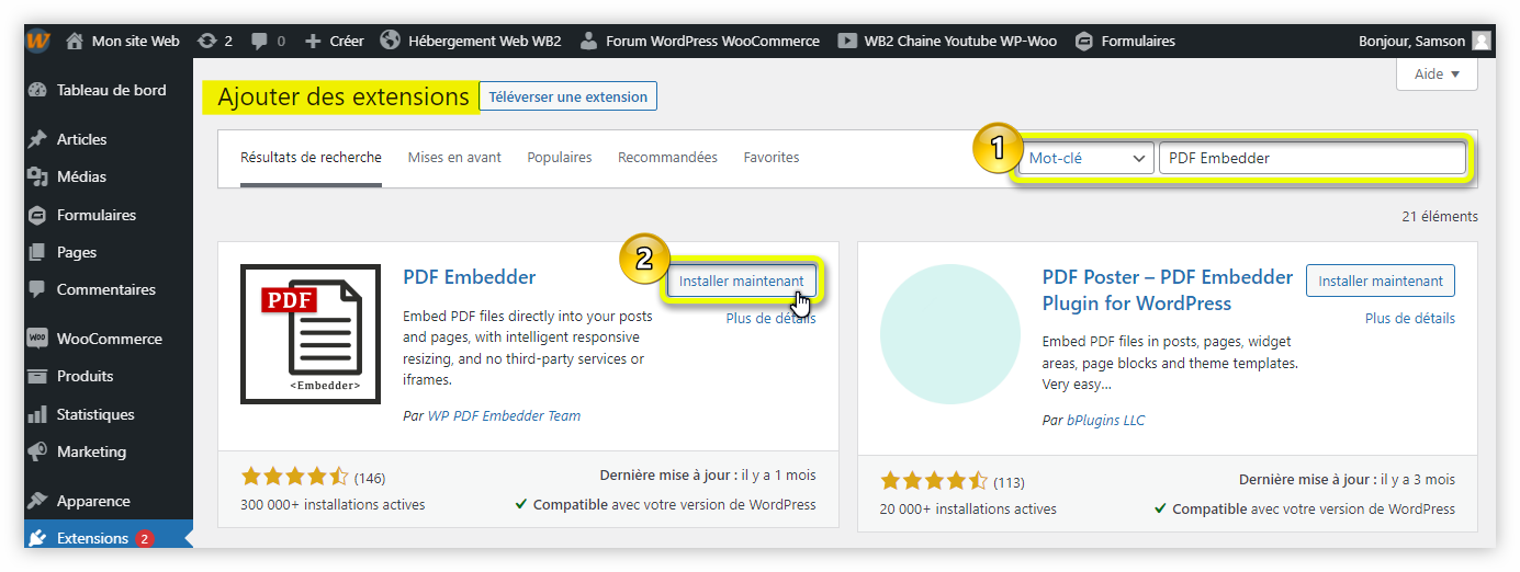PDF Embedder - Intégrer directement des fichiers PDF dans WordPress ...